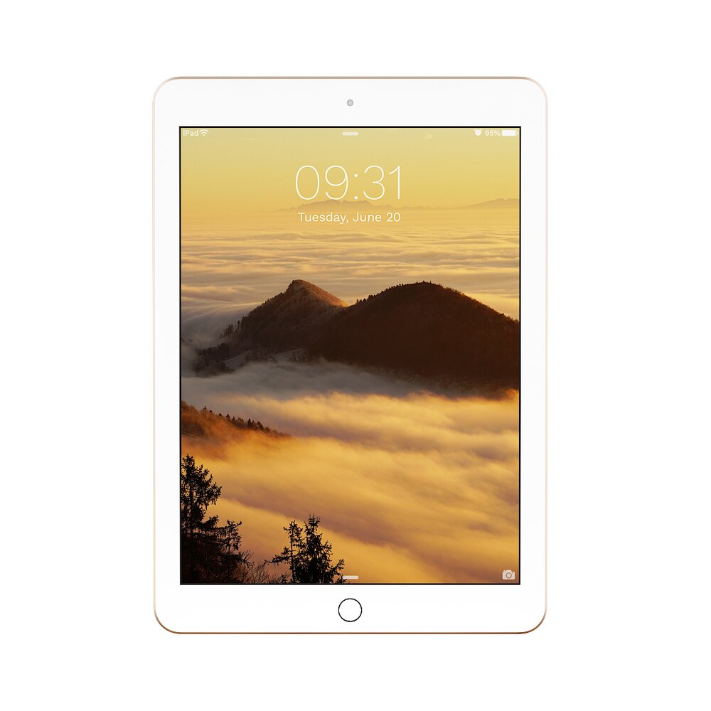 iPad Pro 9.7 Gold 3D model - Download Tablet on 3DModels.org