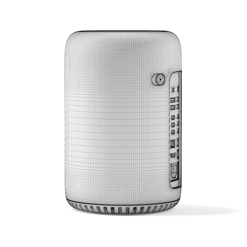 Mac Pro 3D model - Download Desktop Computer on 3DModels.org