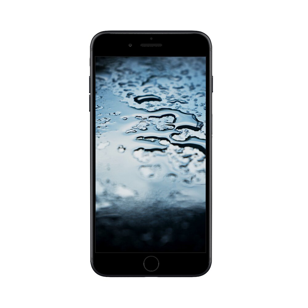 iPhone Plus Black 3D model - Download Phones on 3DModels.org