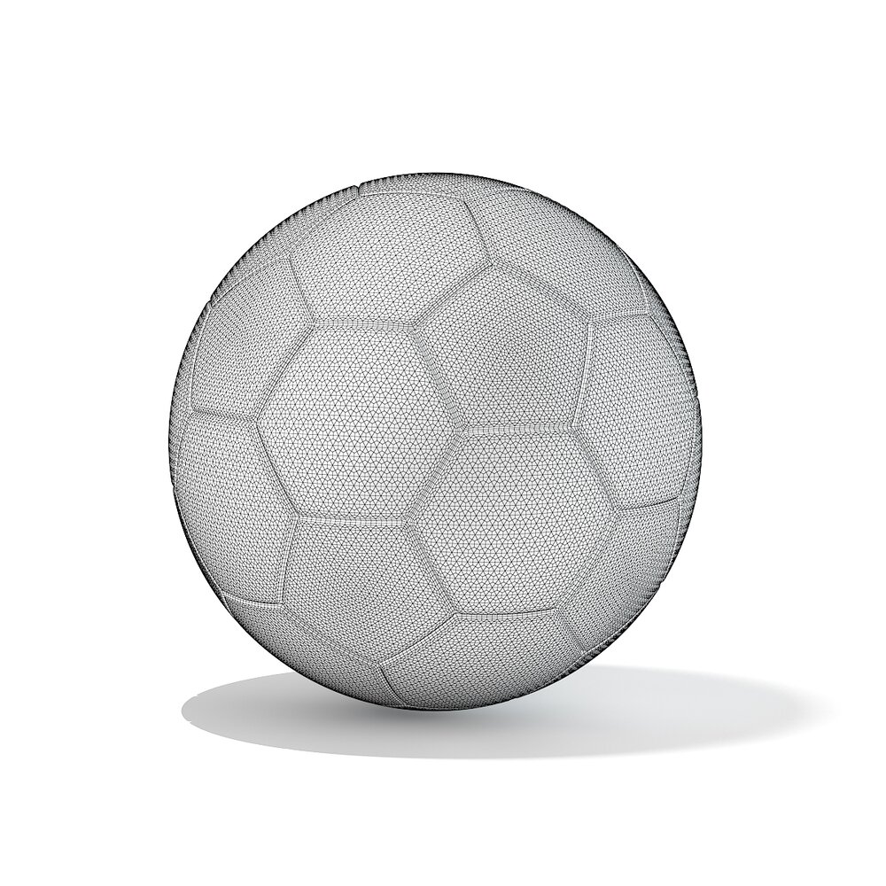 Football Ball 3D model - Download Sports Equipment on 3DModels.org