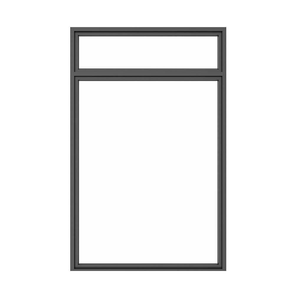 Metal Window (250 x 160 cm) 3D model - Download Building components on ...