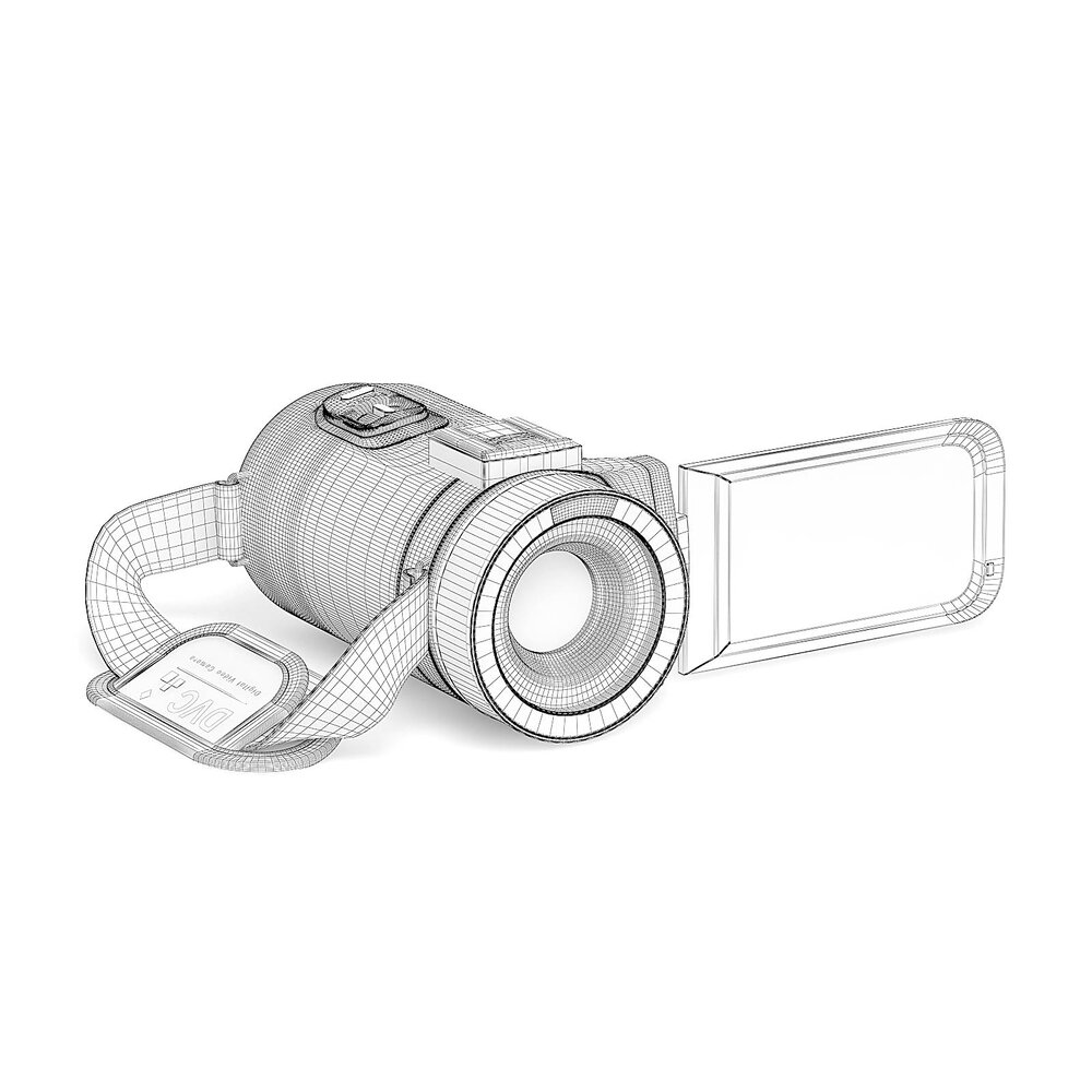 Movie Camera 3D model - Download Photo camera on 3DModels.org