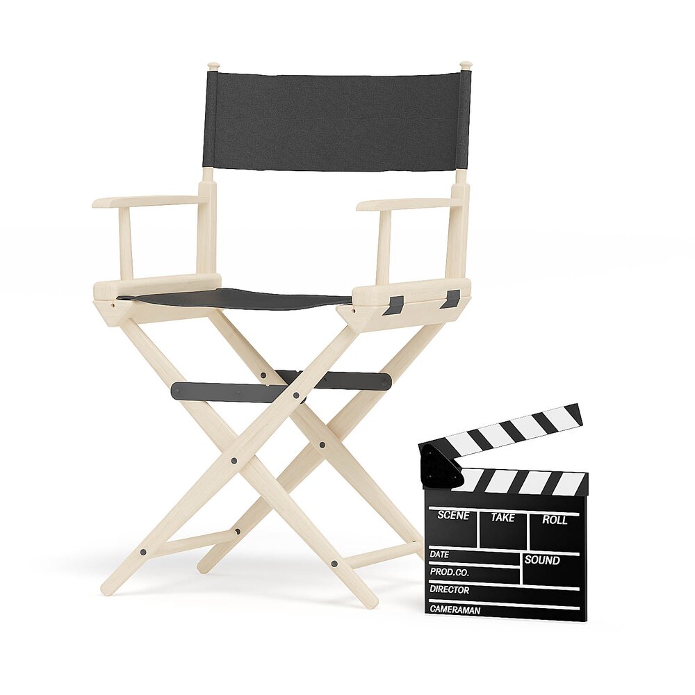 Director’s Chair 3D model - Download Chair on 3DModels.org