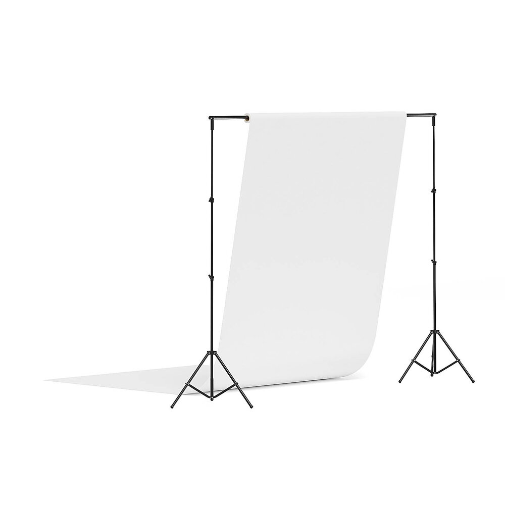 Equipo de Estudio Fotográfico Con Telón Blanco Modelo 3D - Descargar ...