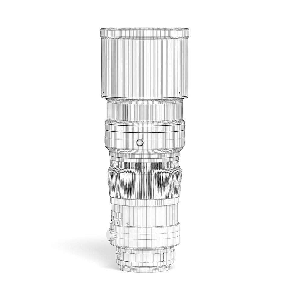 Telephoto Lens 3D model - Download Hobbies on 3DModels.org