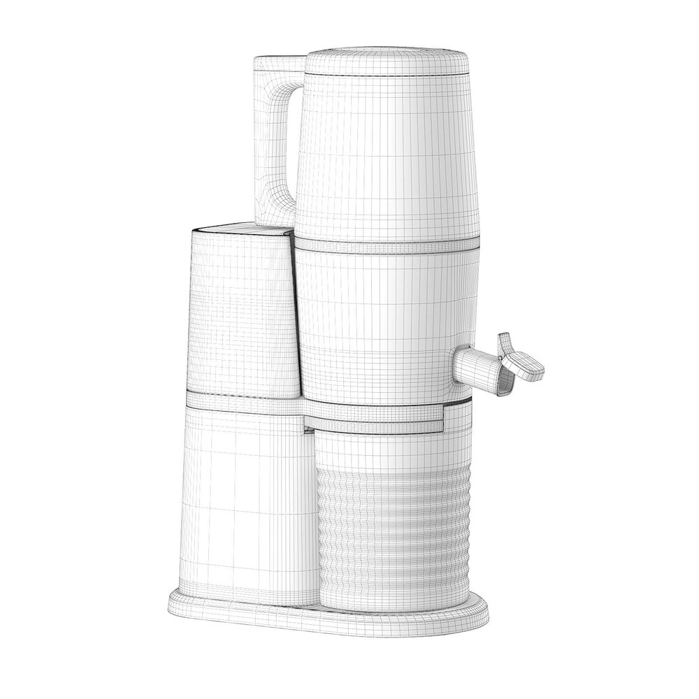 Electric Juicer 3D model - Download Home Appliances on 3DModels.org