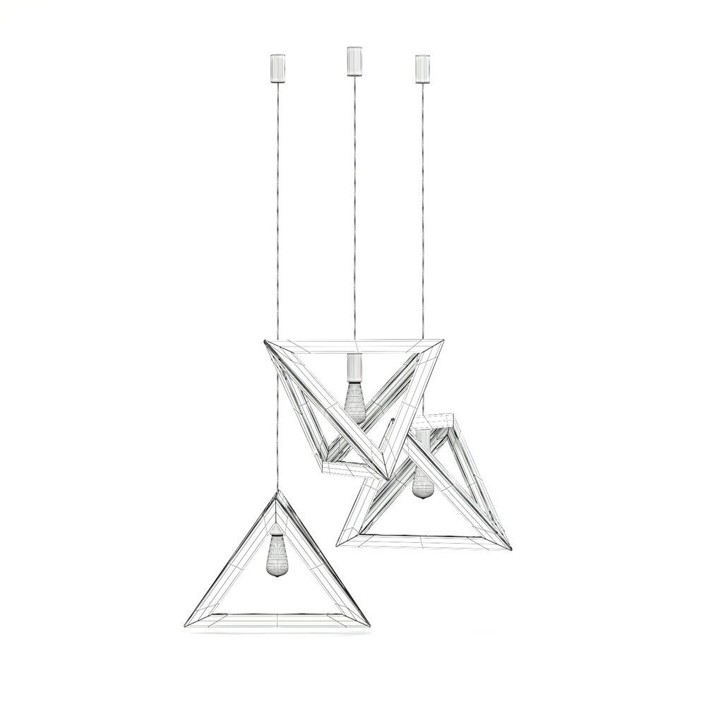 Hanging Wooden Lamp 3D model - Download Lamp on 3DModels.org