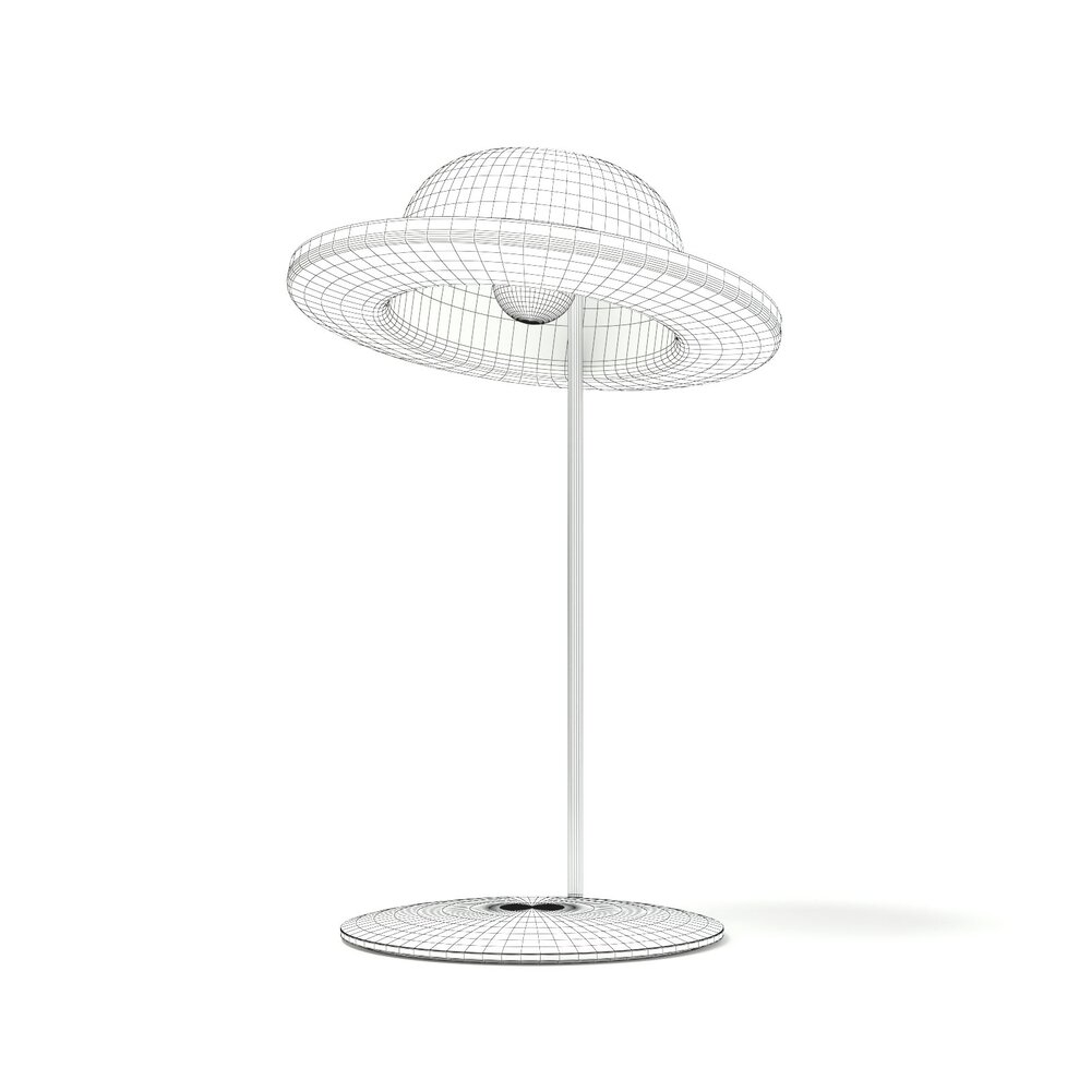Hat Shaped Desk Lamp 3D model - Download Lamp on 3DModels.org