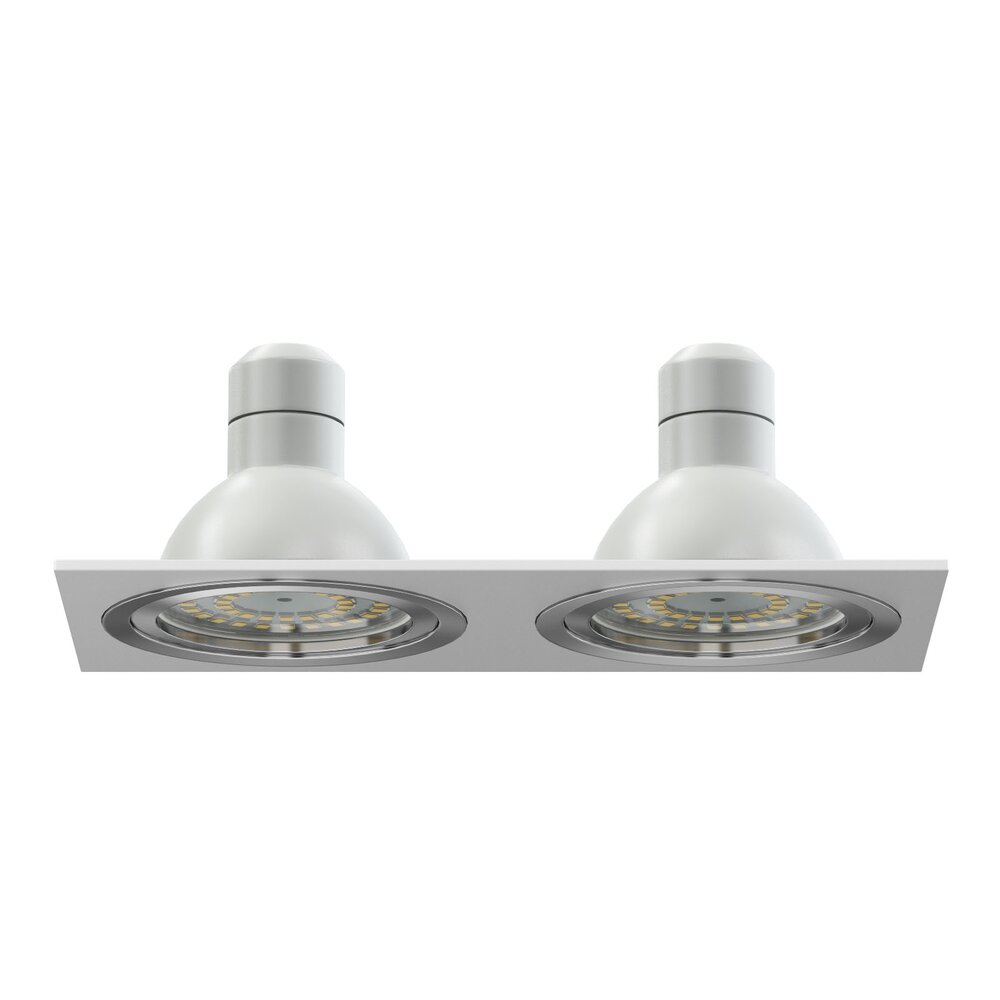 Double Halogen Light 3D model - Download Lamp on 3DModels.org