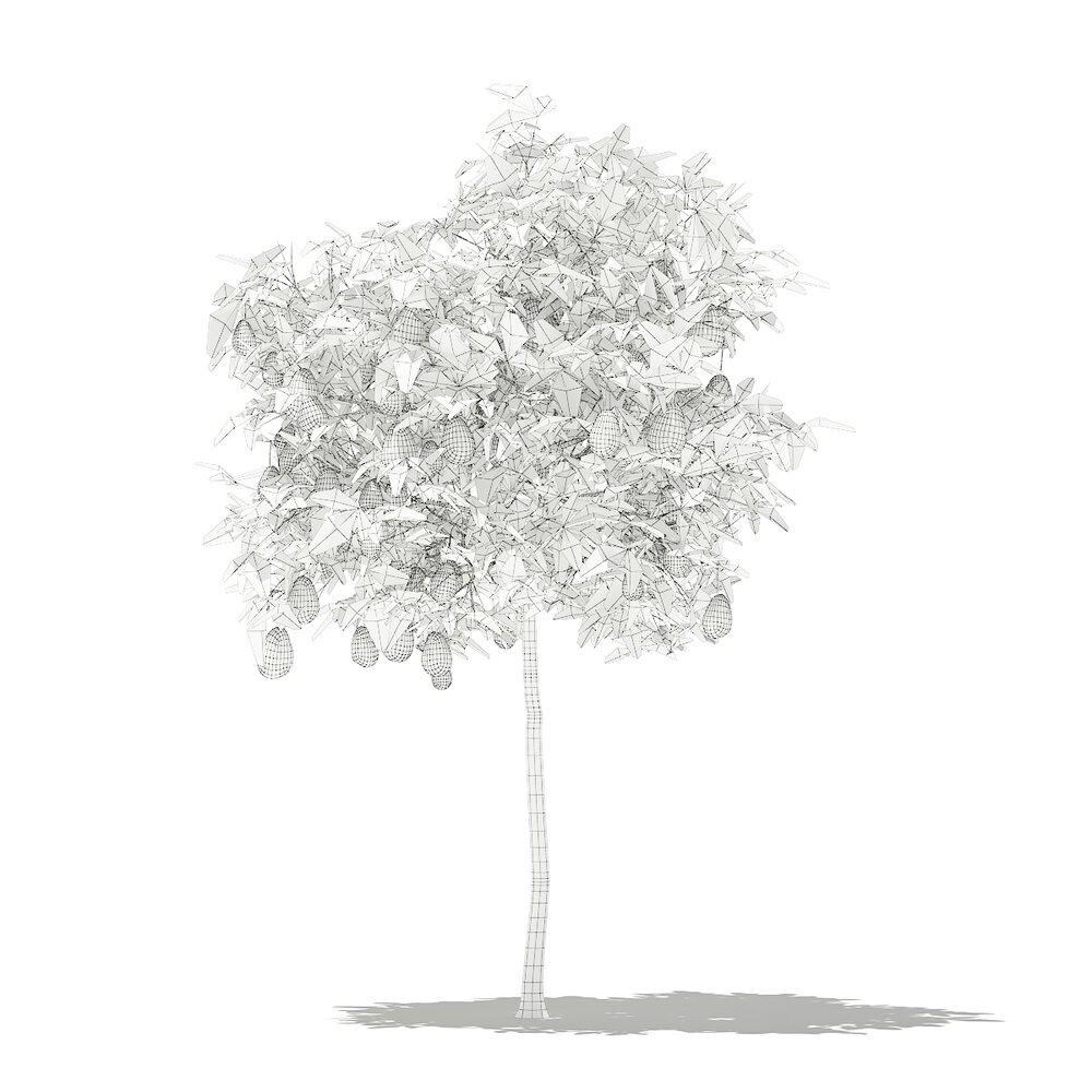Avocado Tree With Fruits 1.5m 3D model - Download Trees on 3DModels.org