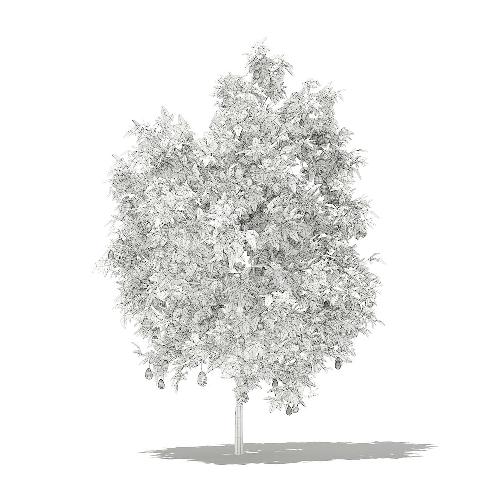 Avocado Tree With Fruits 2.9m 3D model - Download Trees on 3DModels.org