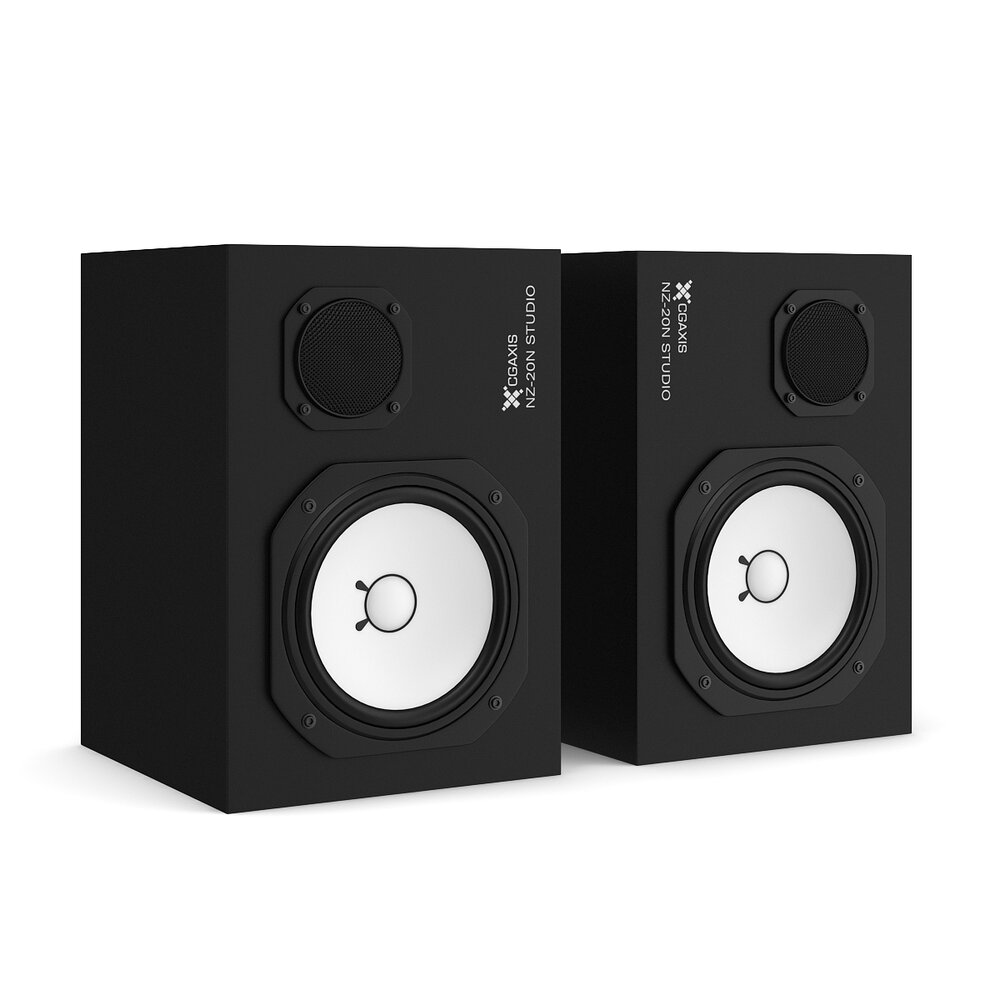 Studio Monitors 3D model - Download Audio Devices on 3DModels.org