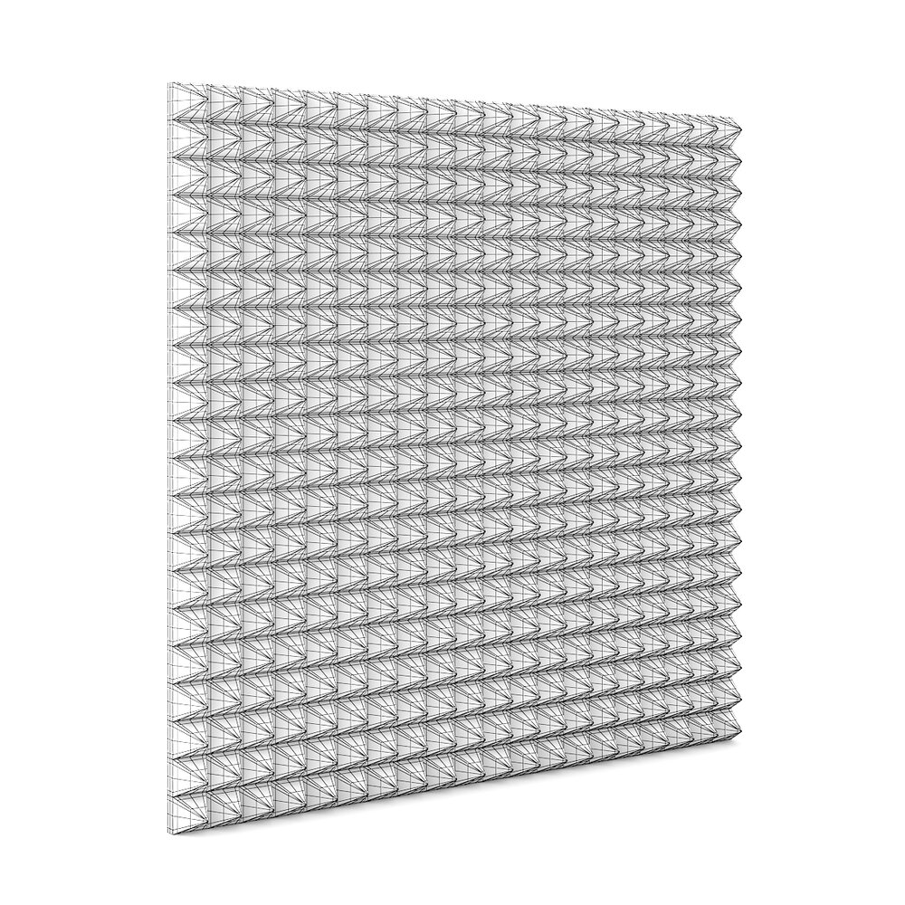 Acoustic Panel 1 3D model - Download Musical Instruments on 3DModels.org