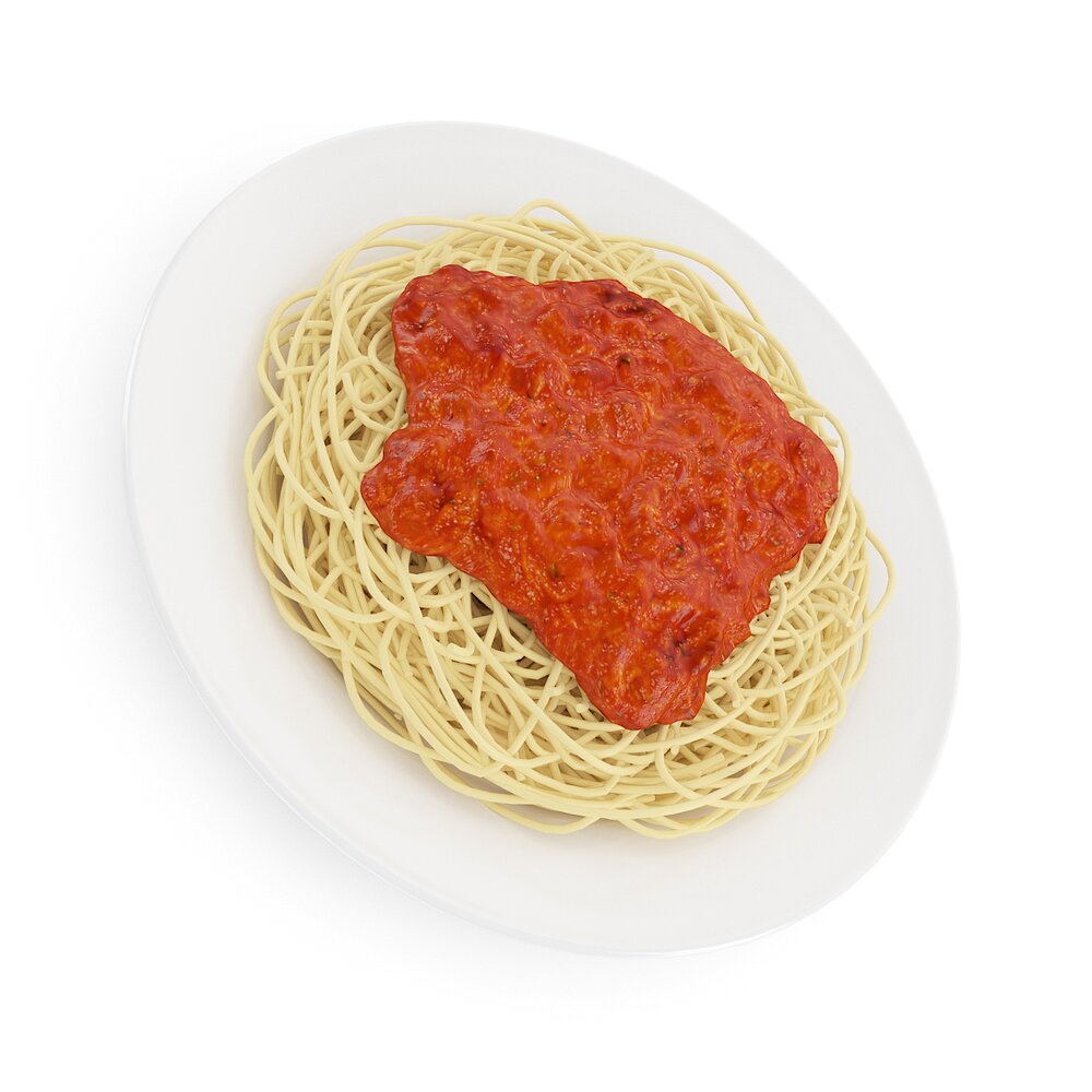 Spaghetti Napoli 3D model - Download Meal on 3DModels.org