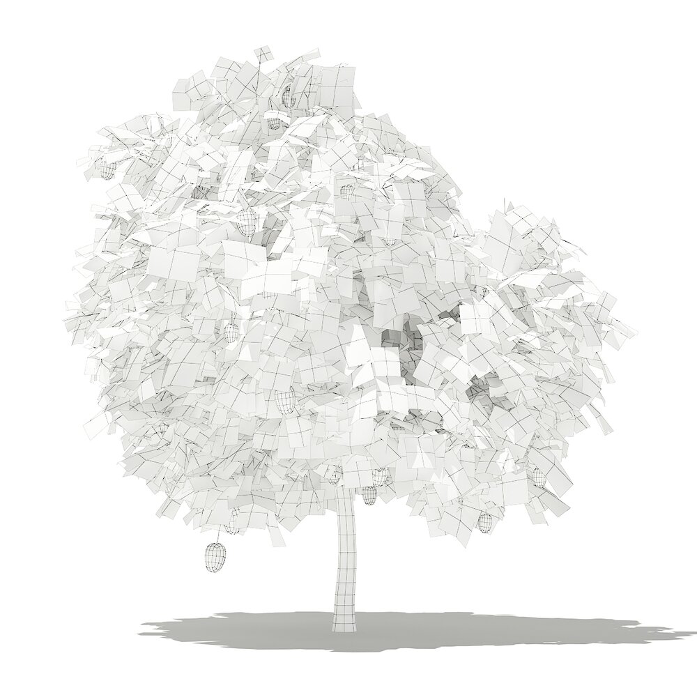 Mango Tree With Fruits 2.6m 3D model - Download Trees on 3DModels.org