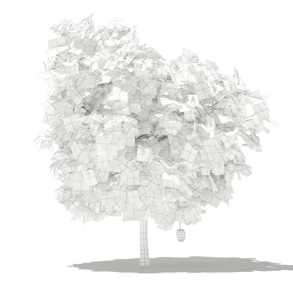 Mango Tree With Fruits 2.6m 3D model - Download Trees on 3DModels.org