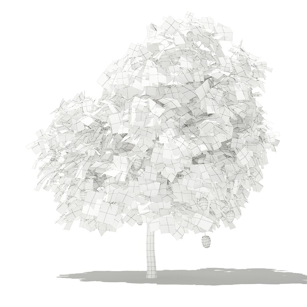 Mango Tree With Fruits 2.6m 3D model - Download Trees on 3DModels.org