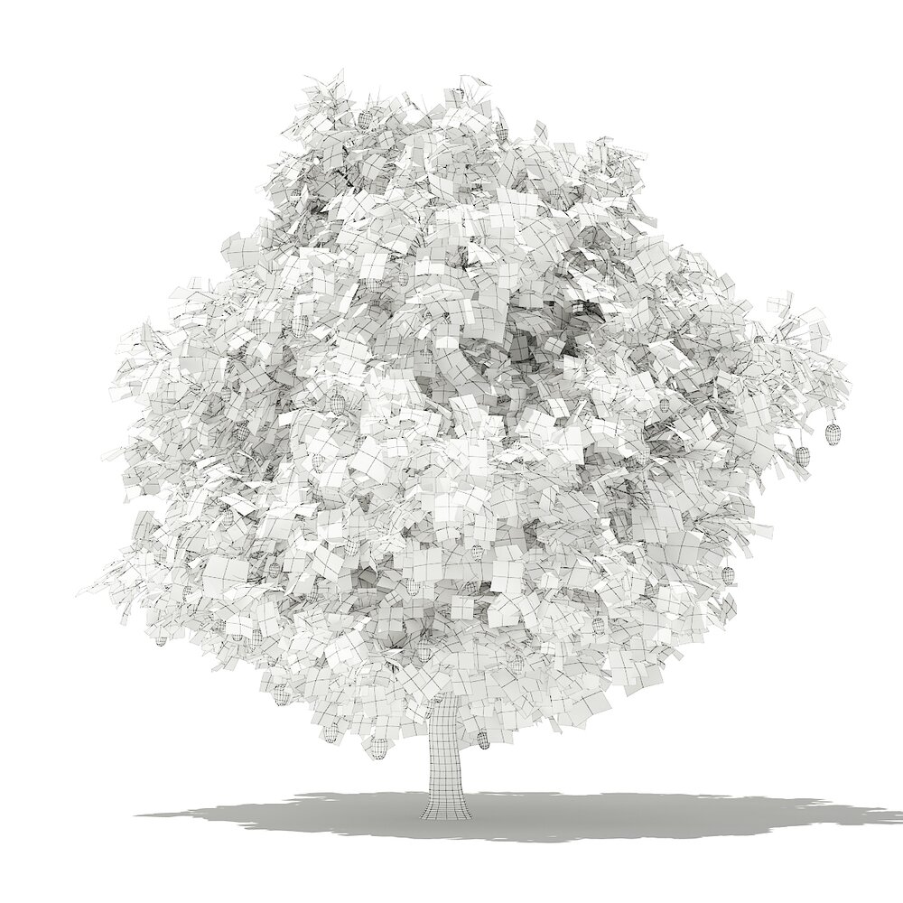 Mango Tree With Fruits 4m Modelo 3D - Descargar Árboles on 3DModels.org