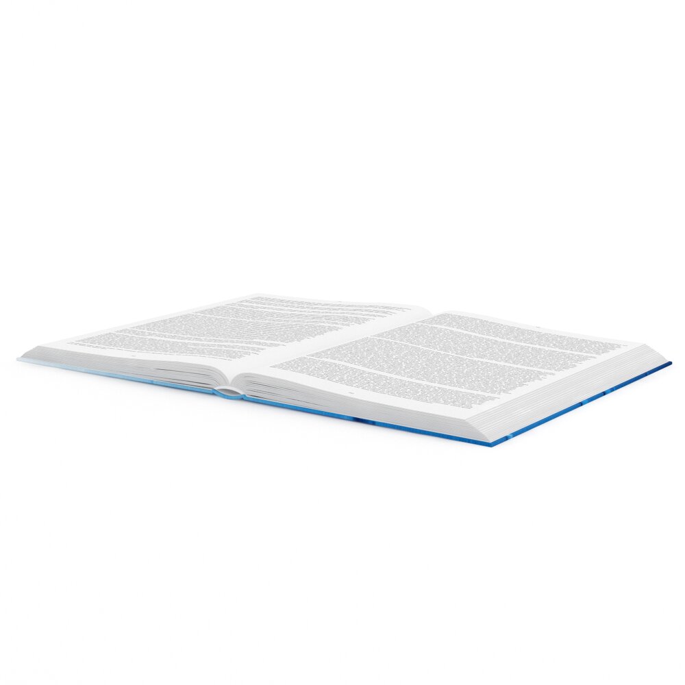 Open Book 3D model - Download Stationery on 3DModels.org