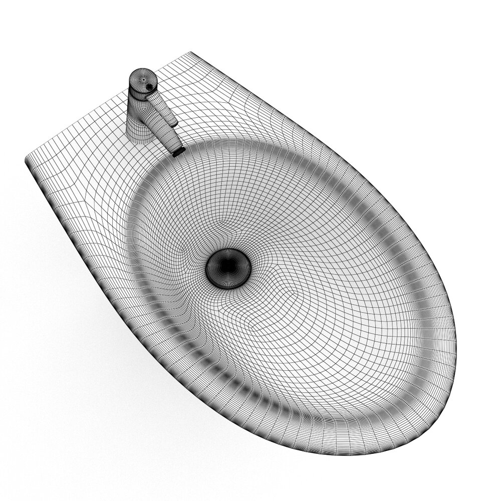 Bidet 3D model - Download Bathroom Fixtures on 3DModels.org