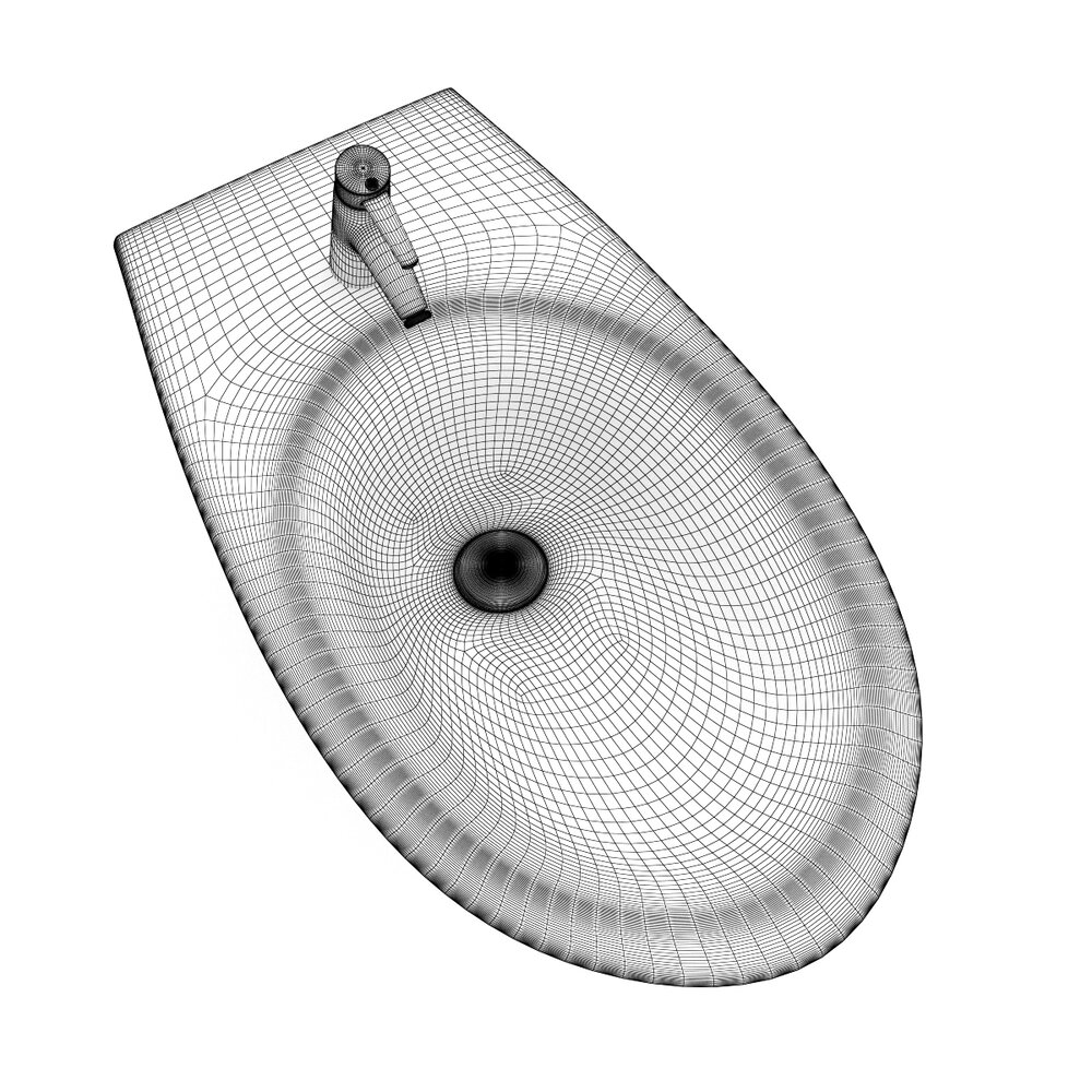 Bidet 3D model - Download Bathroom Fixtures on 3DModels.org