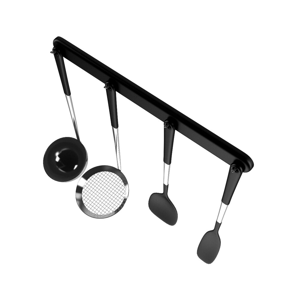 Kitchen Utensils 3D model - Download Tableware on 3DModels.org