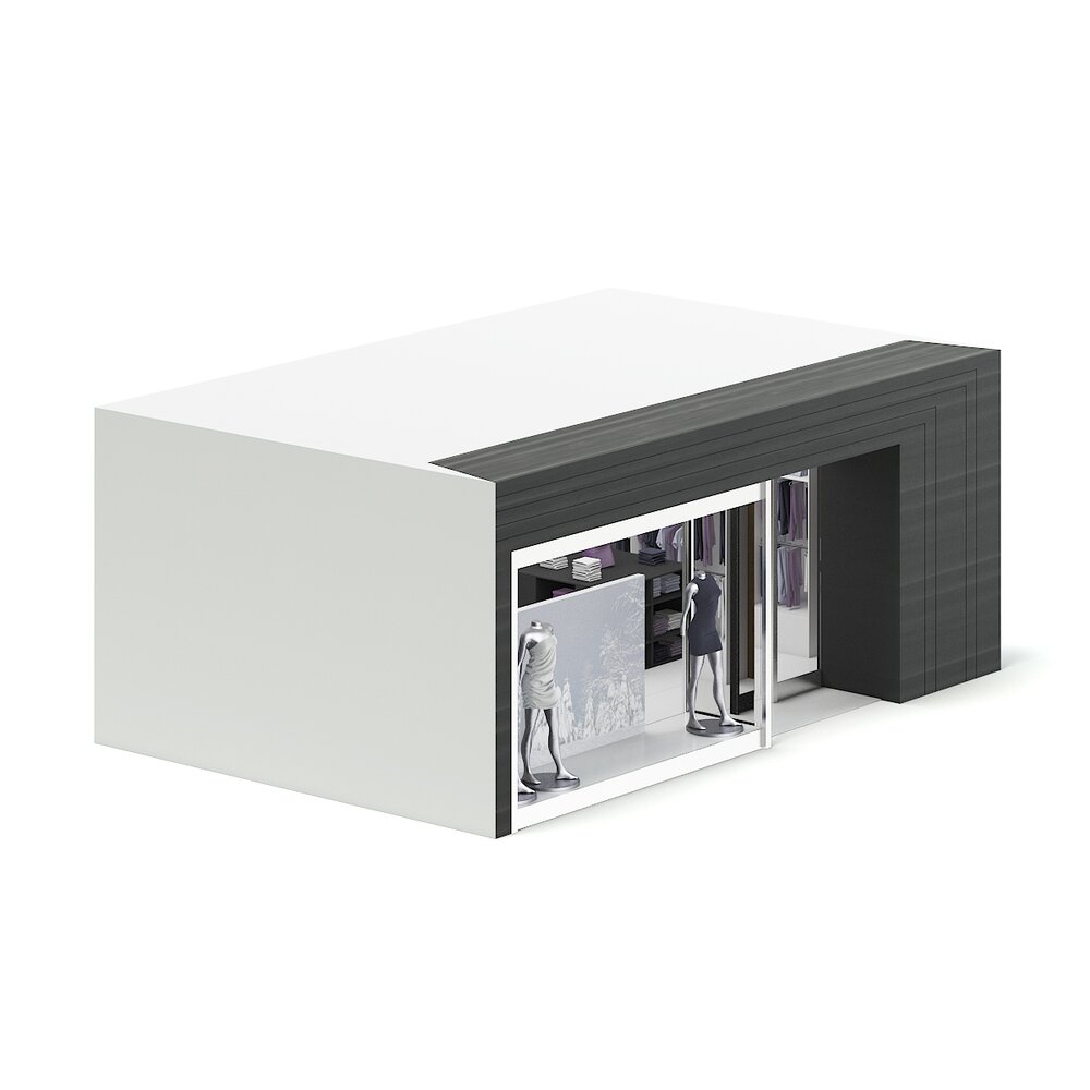 Clothes Store 3D model - Download Commercial Appliance on 3DModels.org