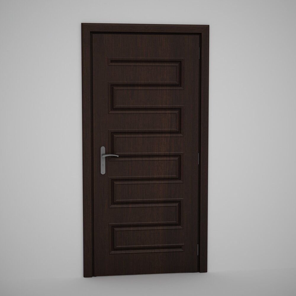 Modern Interior Door 12 3D model - Download Building components on ...
