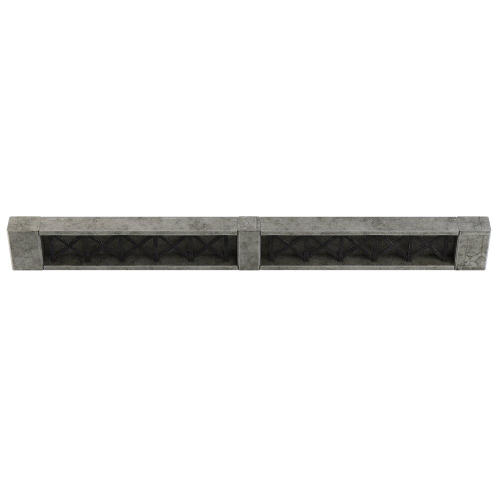 Factory Front Wall Upper 3D model - Download Building components on ...