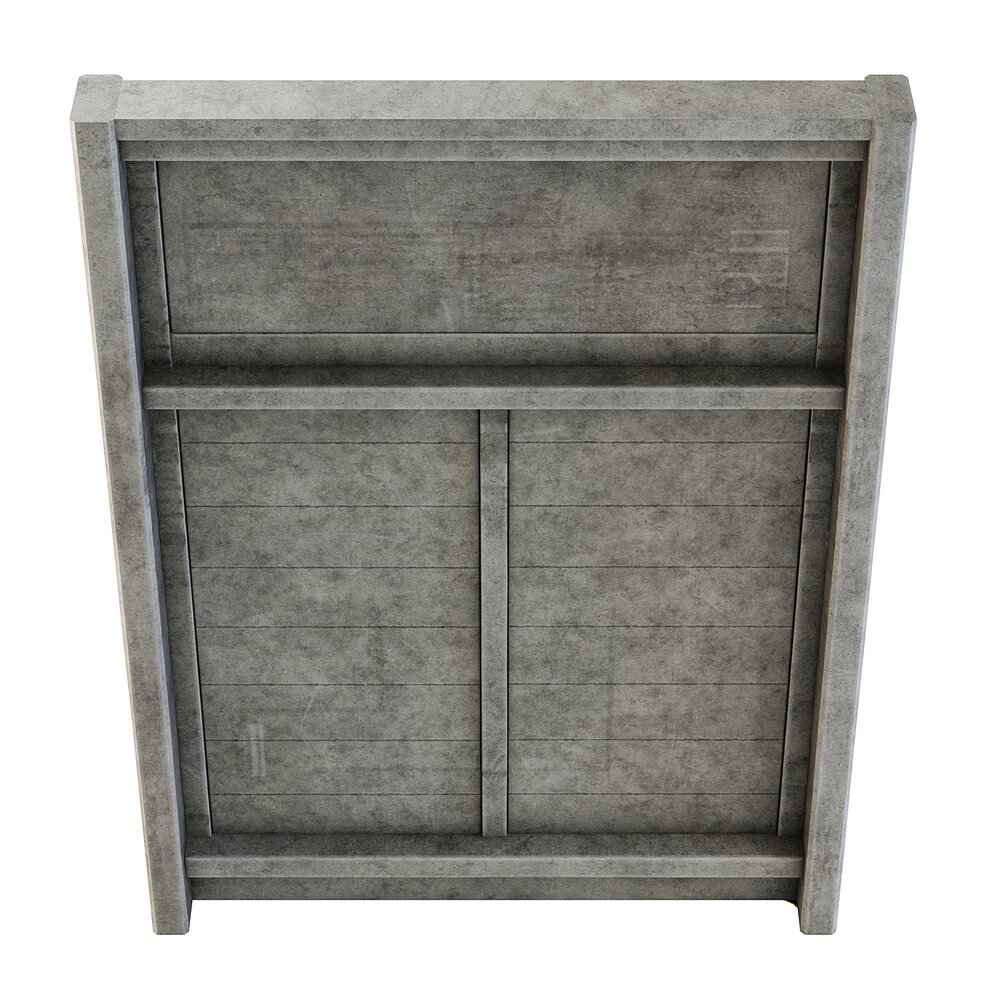 Factory Side Wall 3D model - Download Building components on 3DModels.org