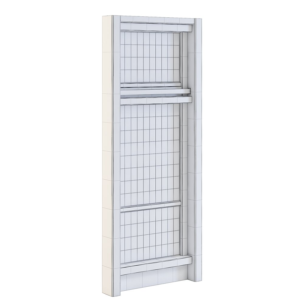 Factory Side Wall 01 3D model - Download Building components on ...