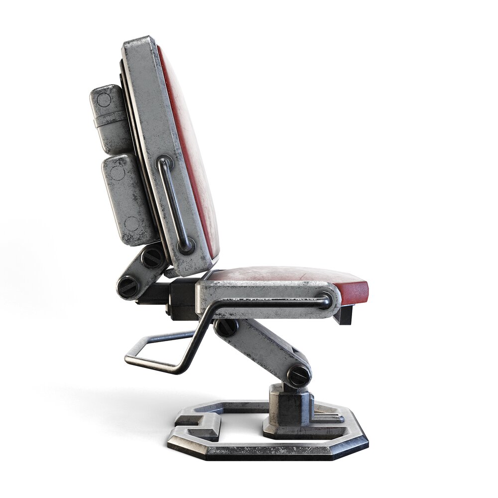 Space Station Chair 3D model - Download Chair on 3DModels.org