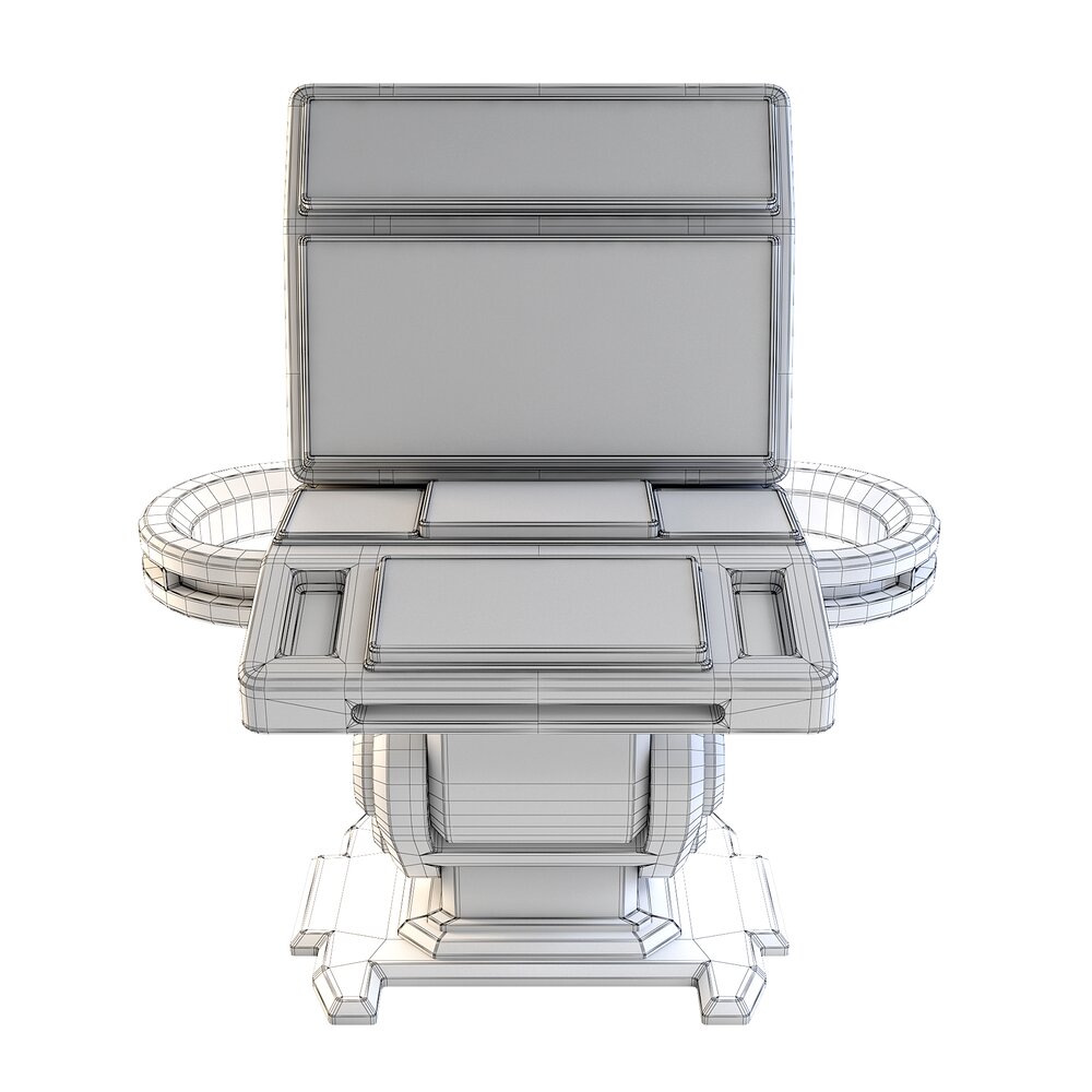 Space Station Computer 3D model - Download Space Stations on 3DModels.org