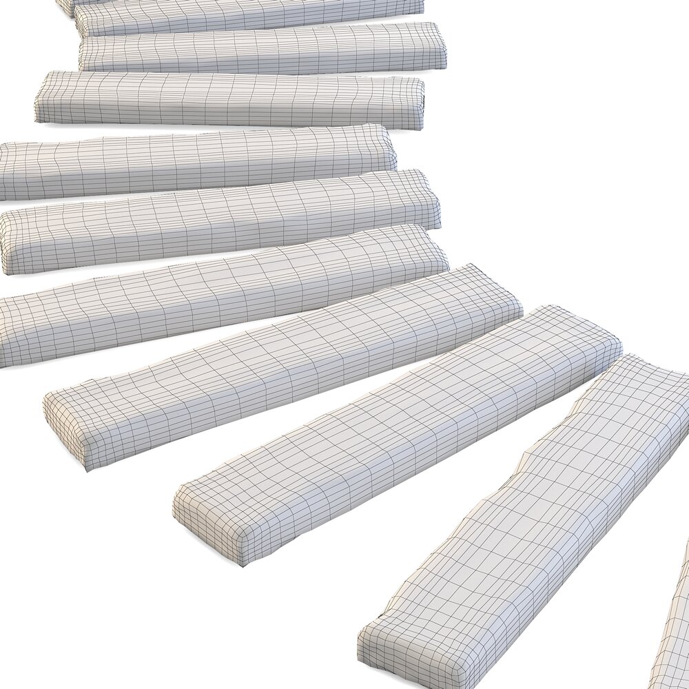 Wooden Log Path 3D model - Download Landscapes on 3DModels.org