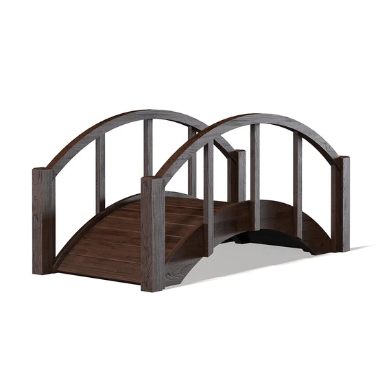 Ξύλινη γέφυρα Μοντέλα 3D Λήψη - 3DModels.org