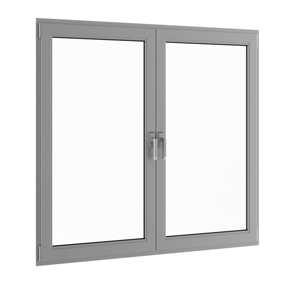 Metal Window 1770mm x 1500mm 3D model - Download Building components on ...