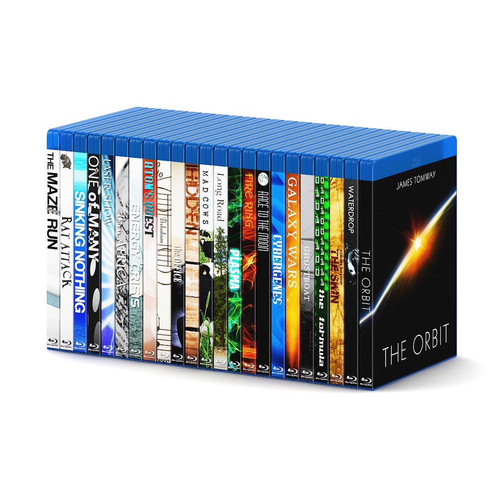 Blu-Ray Movie Set 2 3D model - Download Electronic Accessories on ...