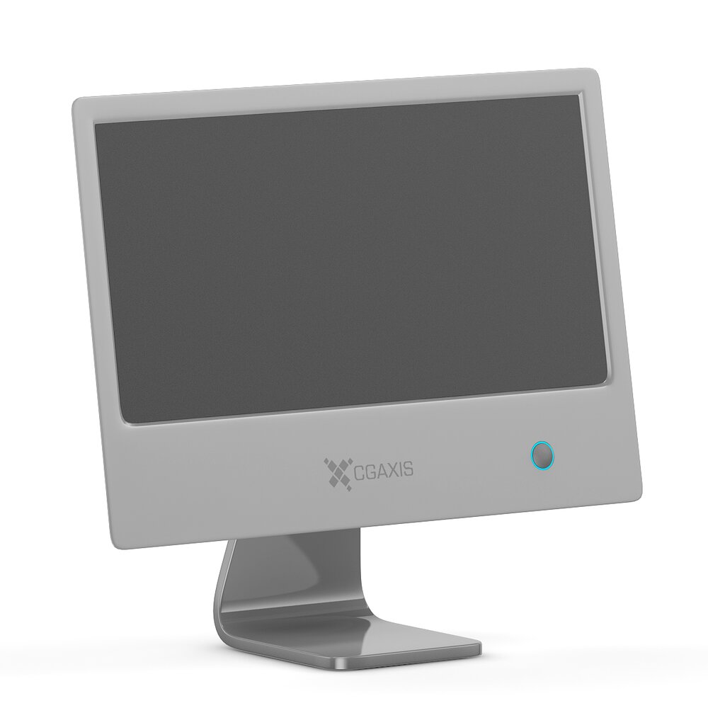 Computer Monitor 3D model - Download Computer monitor on 3DModels.org