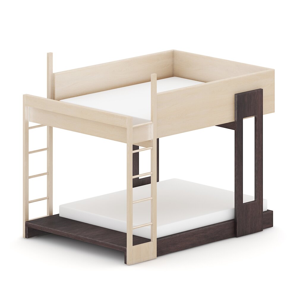 Bunk Bed 3D model - Download Bed on 3DModels.org