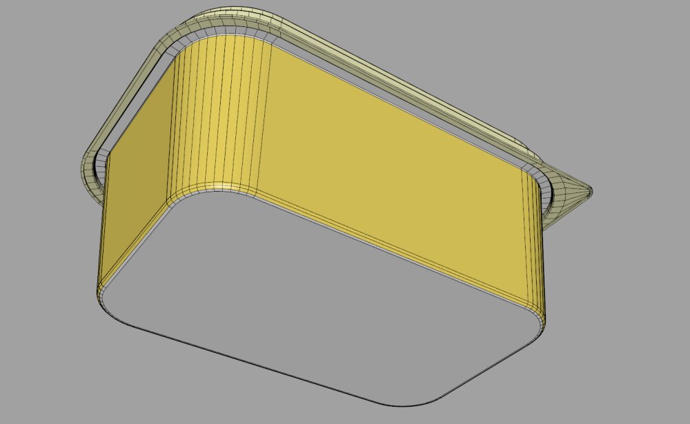 Butter Tub 3D model - Download Tableware on 3DModels.org