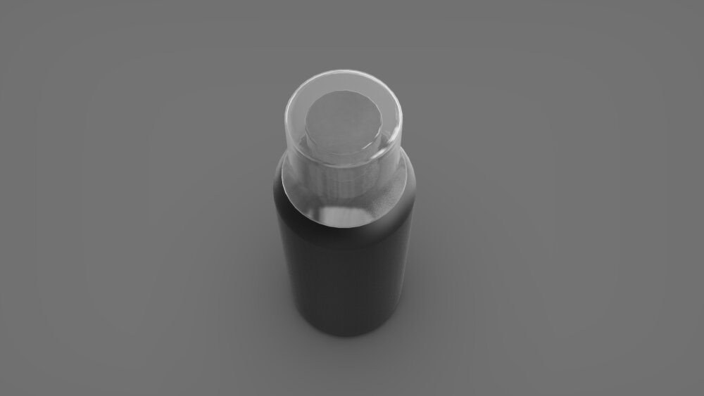 Catalyst – Small Plastic Bottle 3D model - Download Medical Equipment ...
