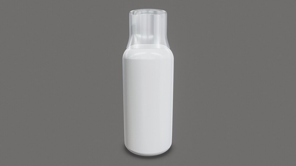 Catalyst – Small Plastic Bottle 3D model - Download Medical Equipment ...