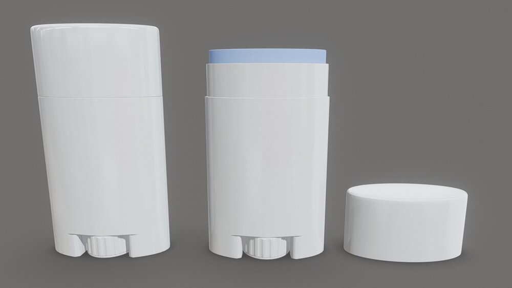 Deodorant Tube 3D model - Download Health and Beauty on 3DModels.org