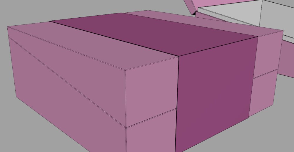 Diagonal Lid Gift Box 3D model - Download Packaging and Boxes on ...