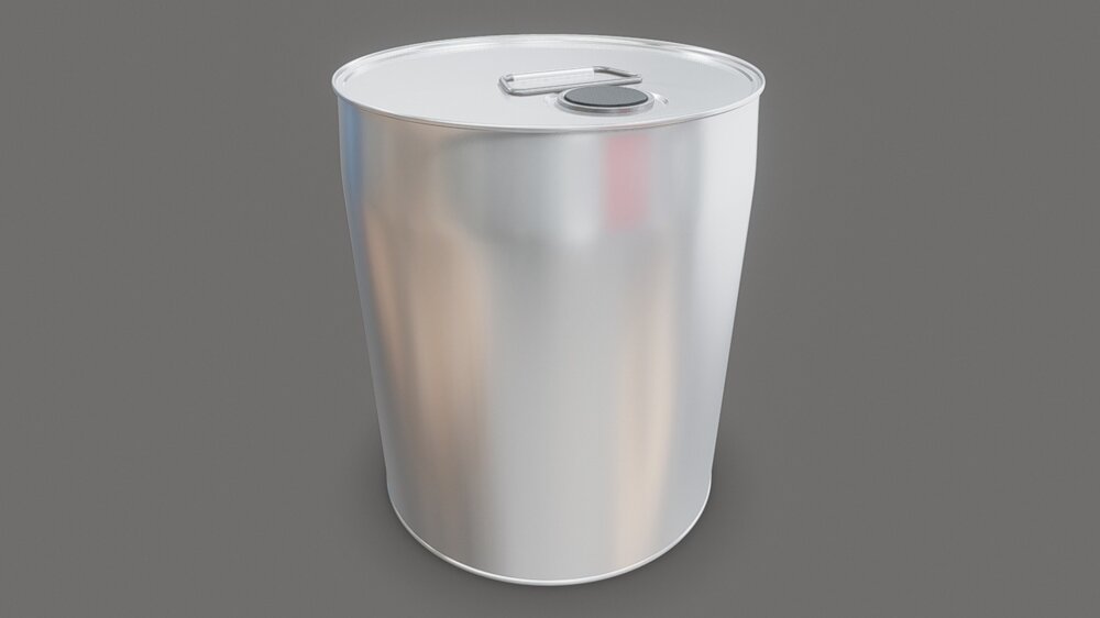 Drum 200 Liters 3D model - Download Tools on 3DModels.org