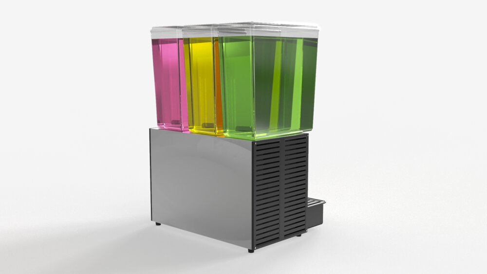 Juice Dispenser 3D model - Download Appliances on 3DModels.org