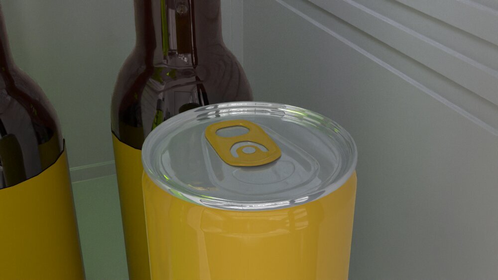 Mini Bar Fridge 3D model - Download Home Appliances on 3DModels.org