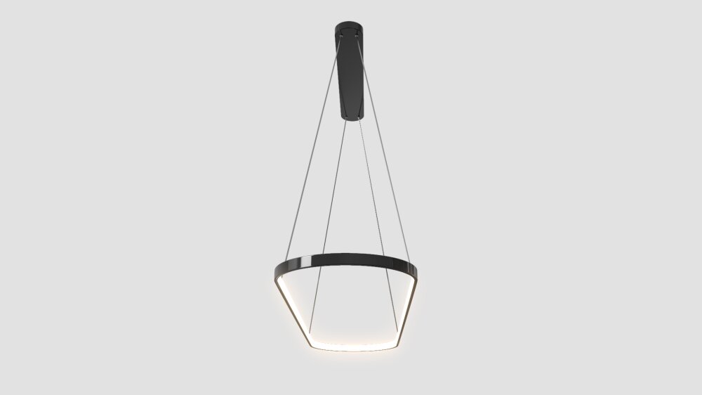 Modern Minimalist Hanging Lamp 3D model - Download Lamp on 3DModels.org