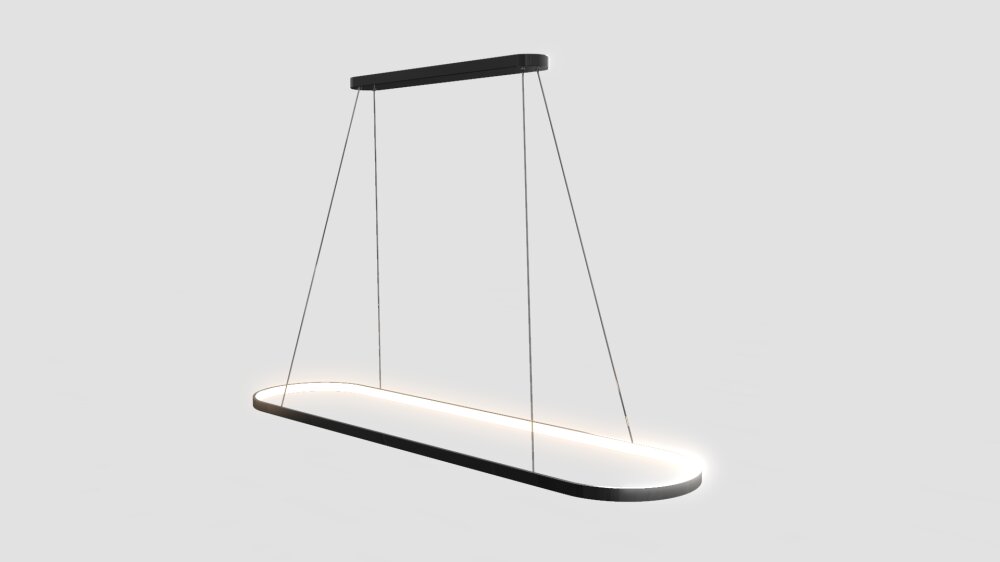 Modern Minimalist Hanging Lamp 3D model - Download Lamp on 3DModels.org