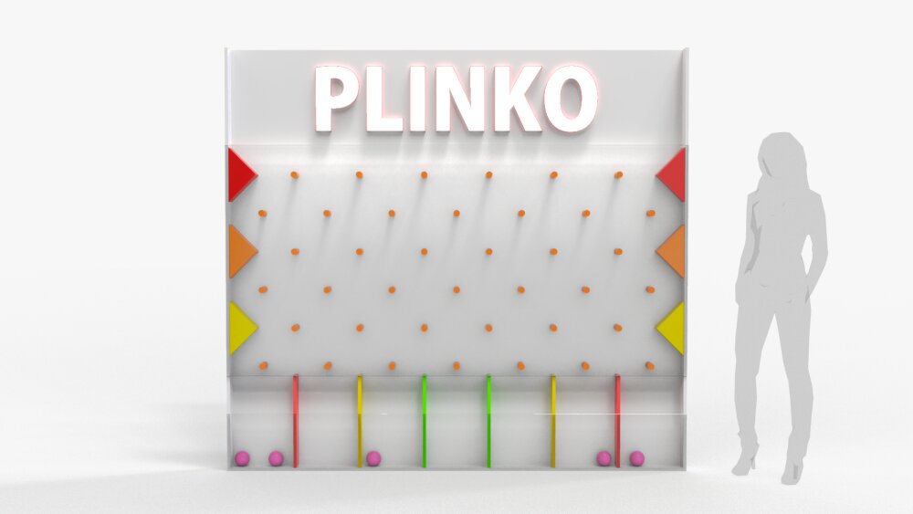Plinko 3D model - Download Toys on 3DModels.org